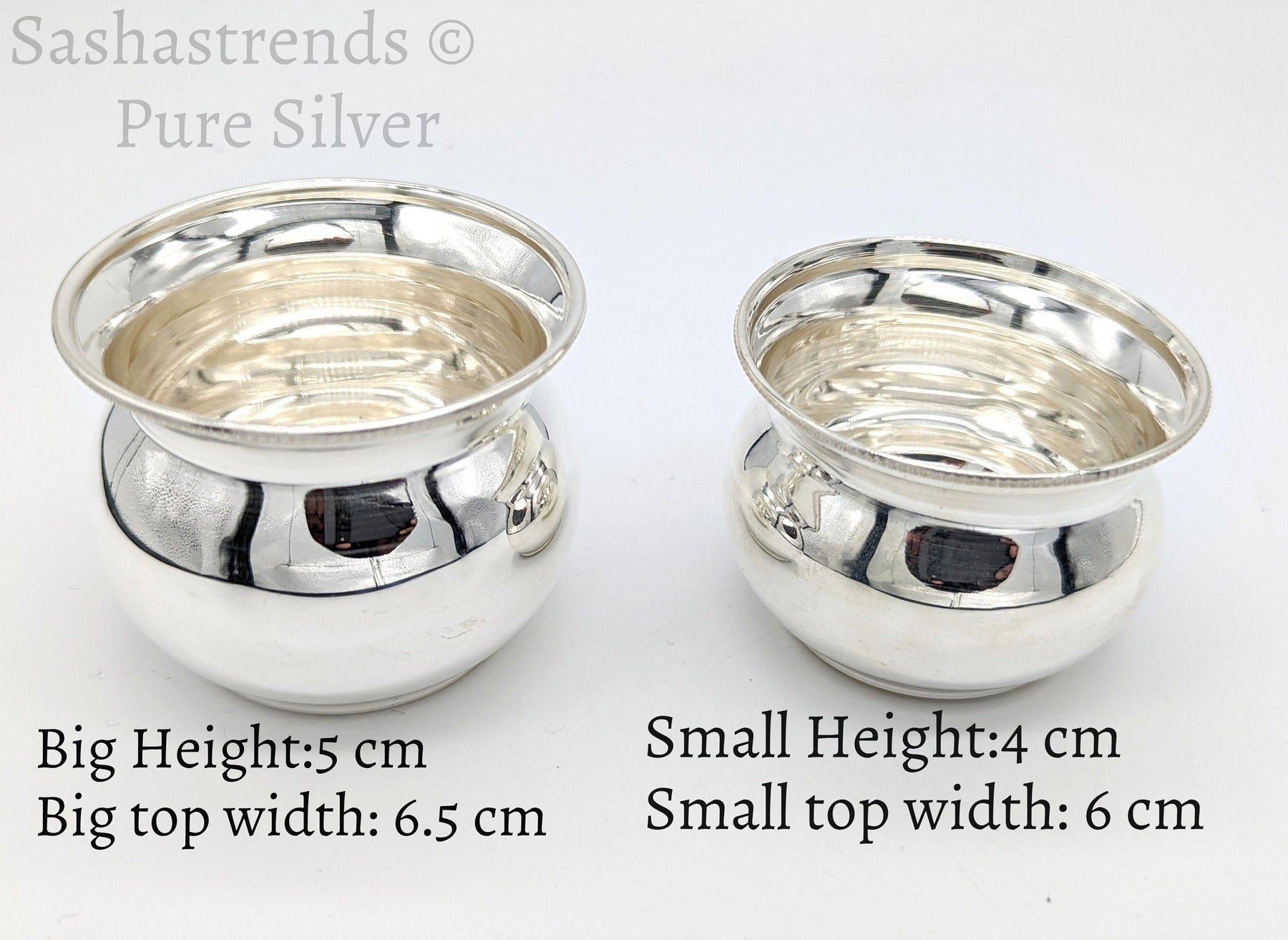 Pure silver bowl- Silver gift items- Silver Pooja Items for Home, Retu ...